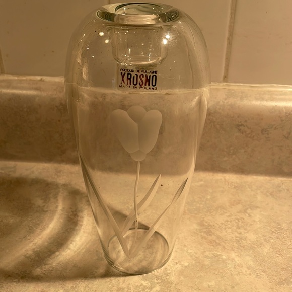 Krosno | Accents | Krosno Crystal Vase Poland | Poshmark